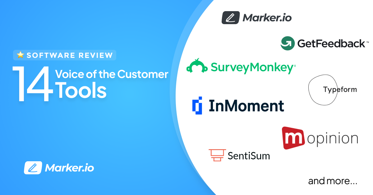 14 Best Voice of the Customer (VoC) Tools for 2023